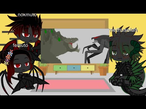 Kaijus react to Mutos vs Methuselah