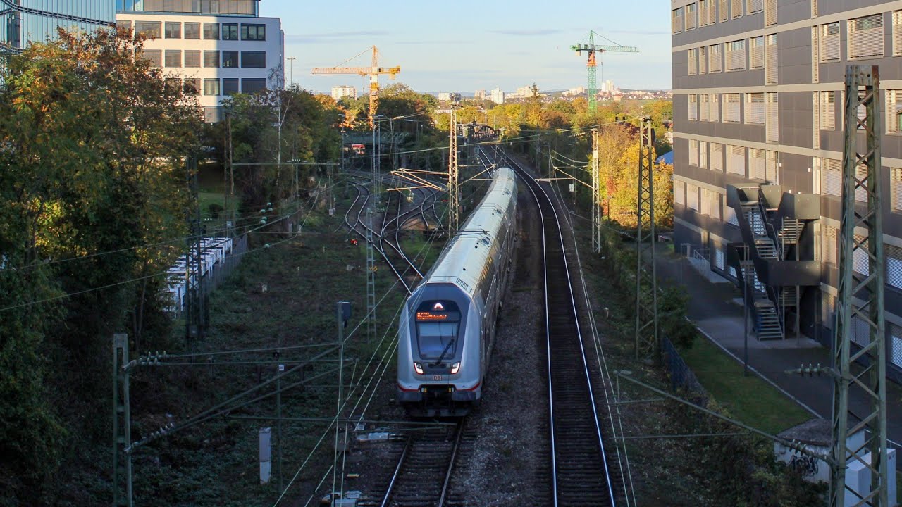 IC2 mit Br.147.5 nach Singen(Hohentwiel)unterhalb des Stuttgarter ...