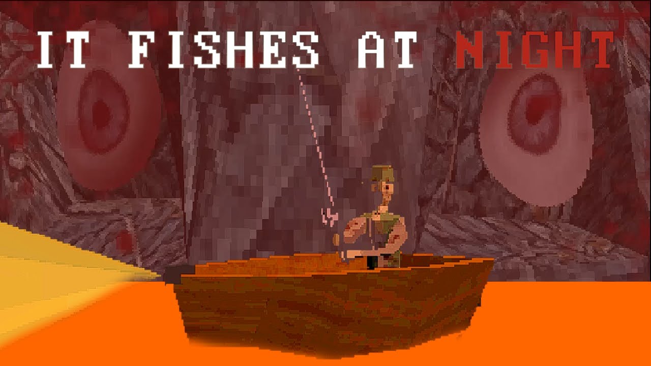 IT FISHES AT NIGHT: is a short, story based retro horror game about ...