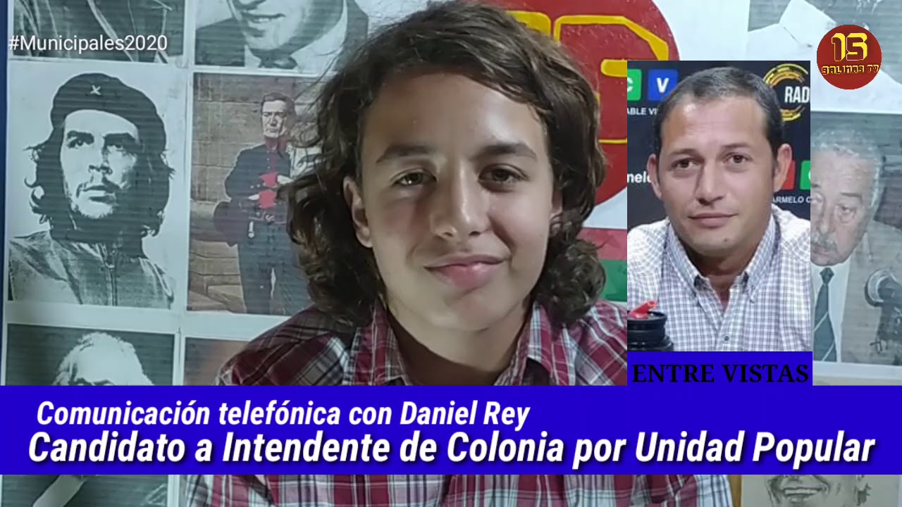Daniel Rey, candidato a Intendente de Colonia por Unidad Popular ...