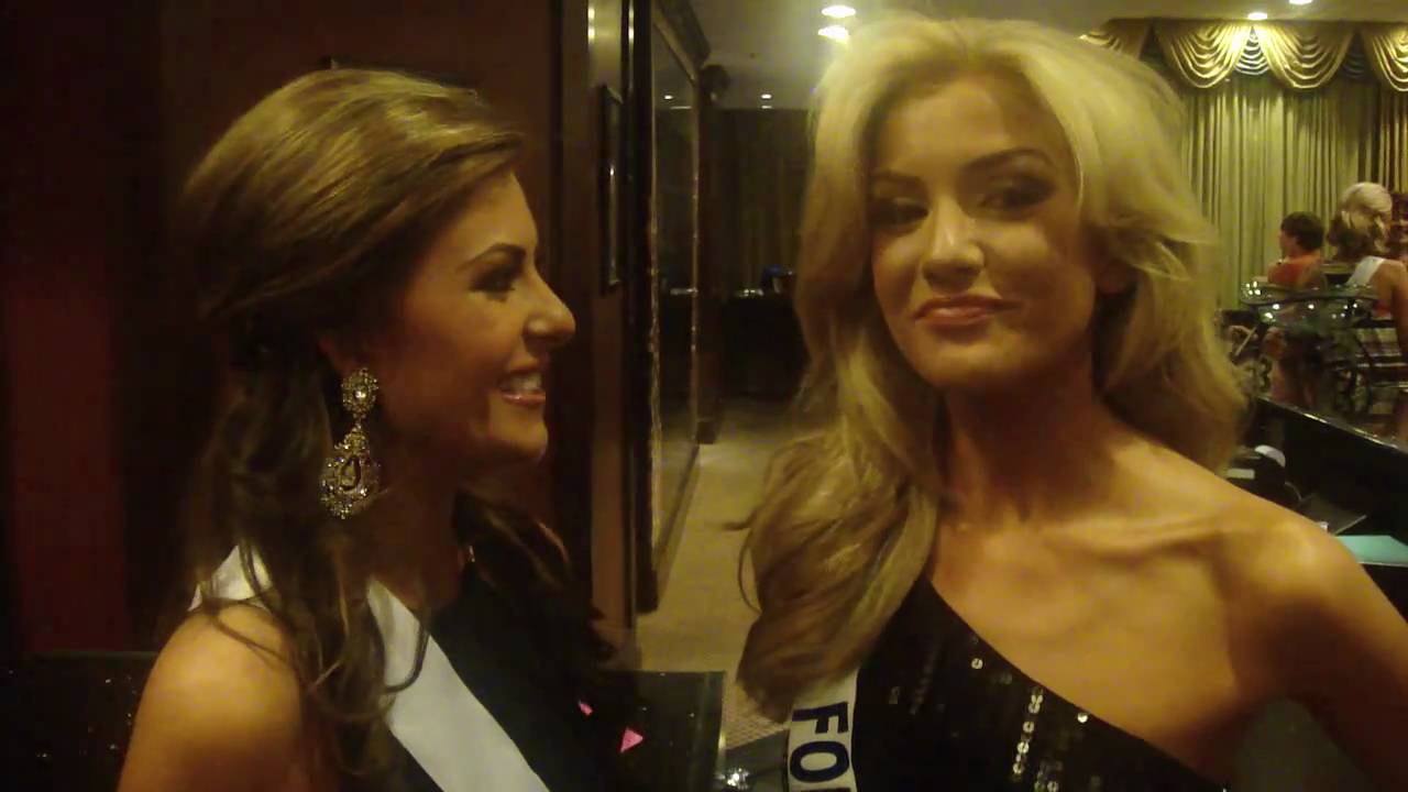 Miss Dallas and Miss Fort Worth at the Miss Texas USA 2011 pageant ...