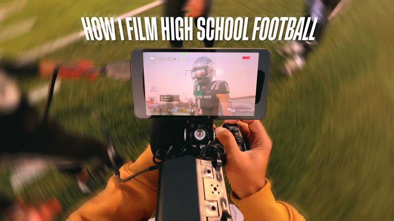 How I Film High School Football | POV SPORTS VIDEOGRAPHY - YouTube