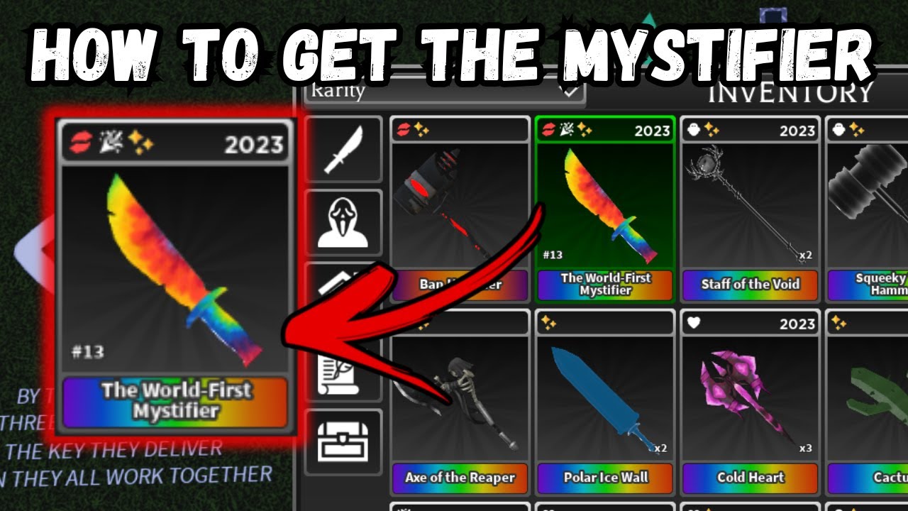 [NEW KNIFE] HOW TO GET 'THE MYSTIFIER' / Survive The Killer - YouTube