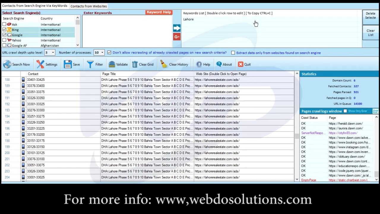 Top lead Extractor - how to extract business leads live from web? rs ...