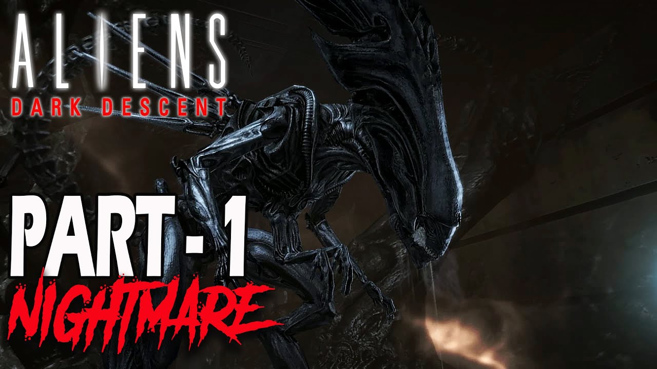 Aliens: Dark Descent - Nightmare Mode - RTS Survival Horror Gameplay ...
