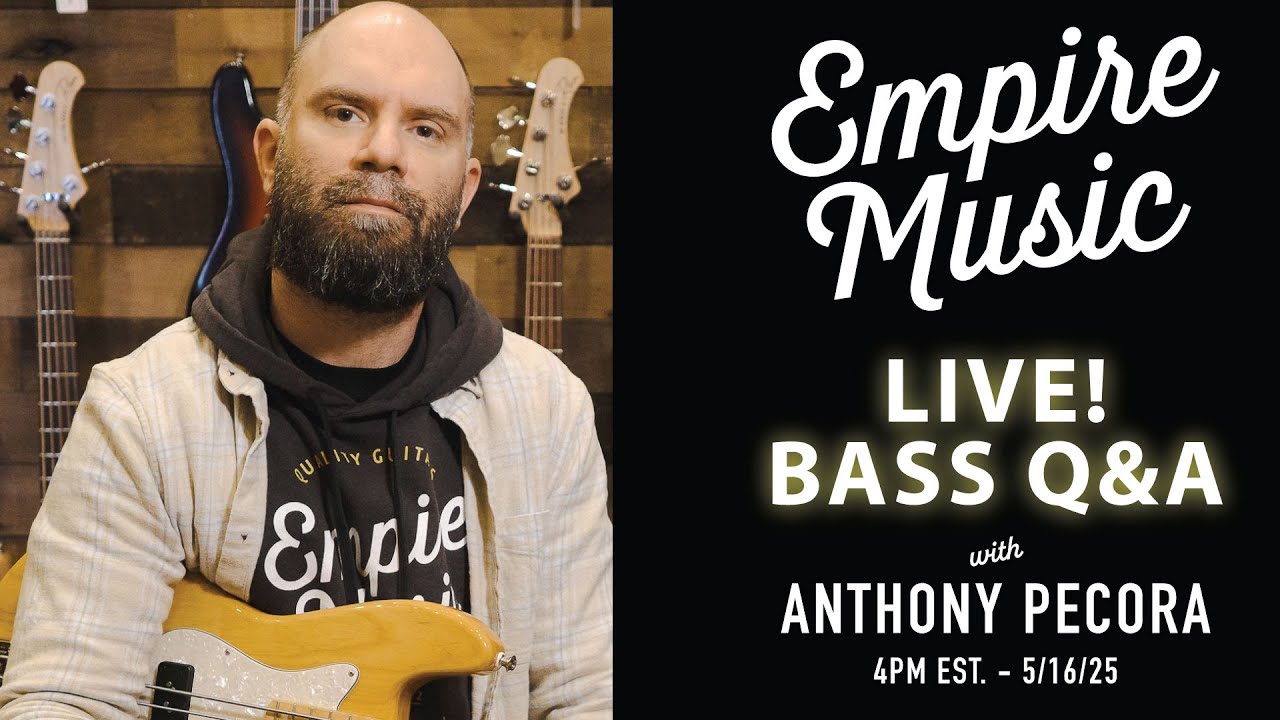 LIVE! Bass Q&A w/ Anthony Pecora - YouTube
