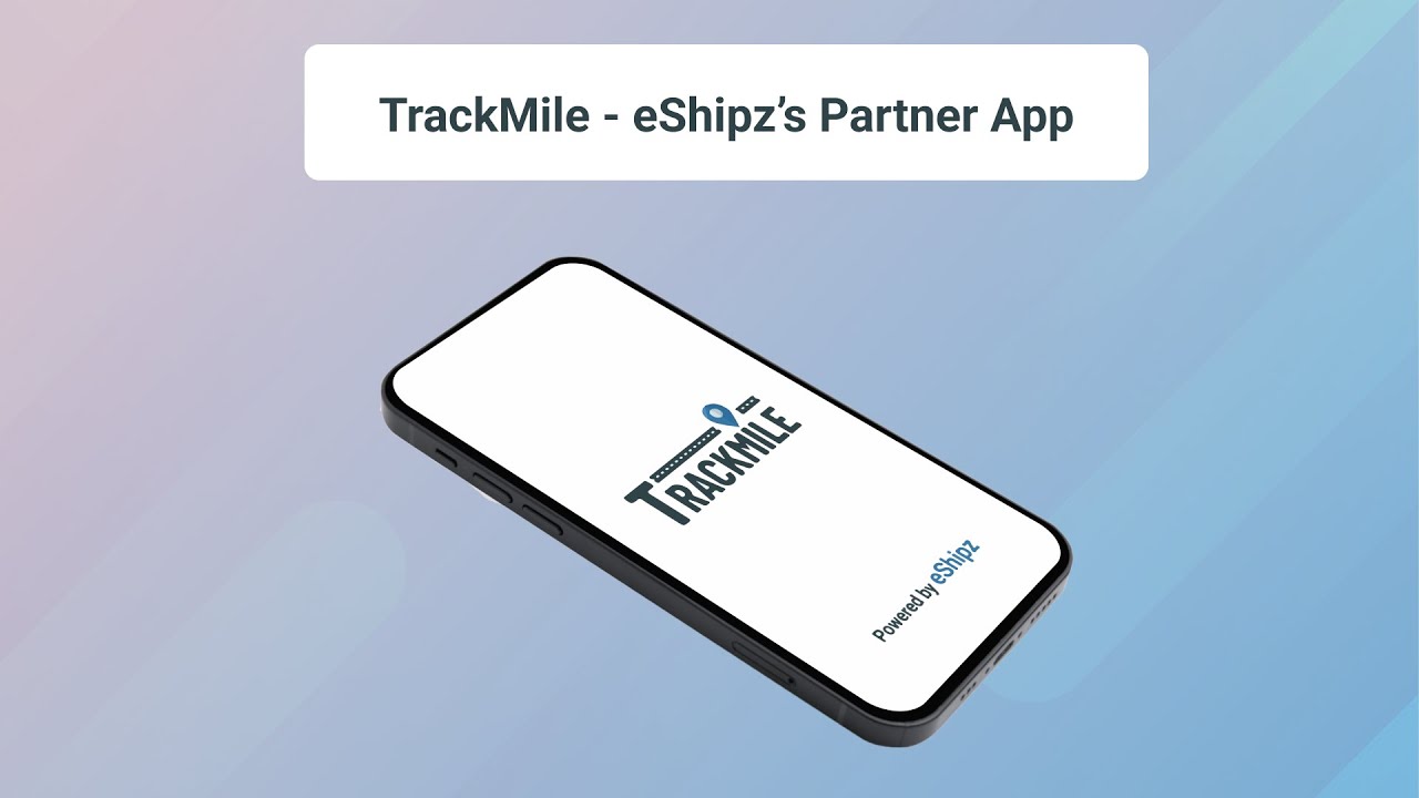 TrackMile eShipz Partner App - YouTube