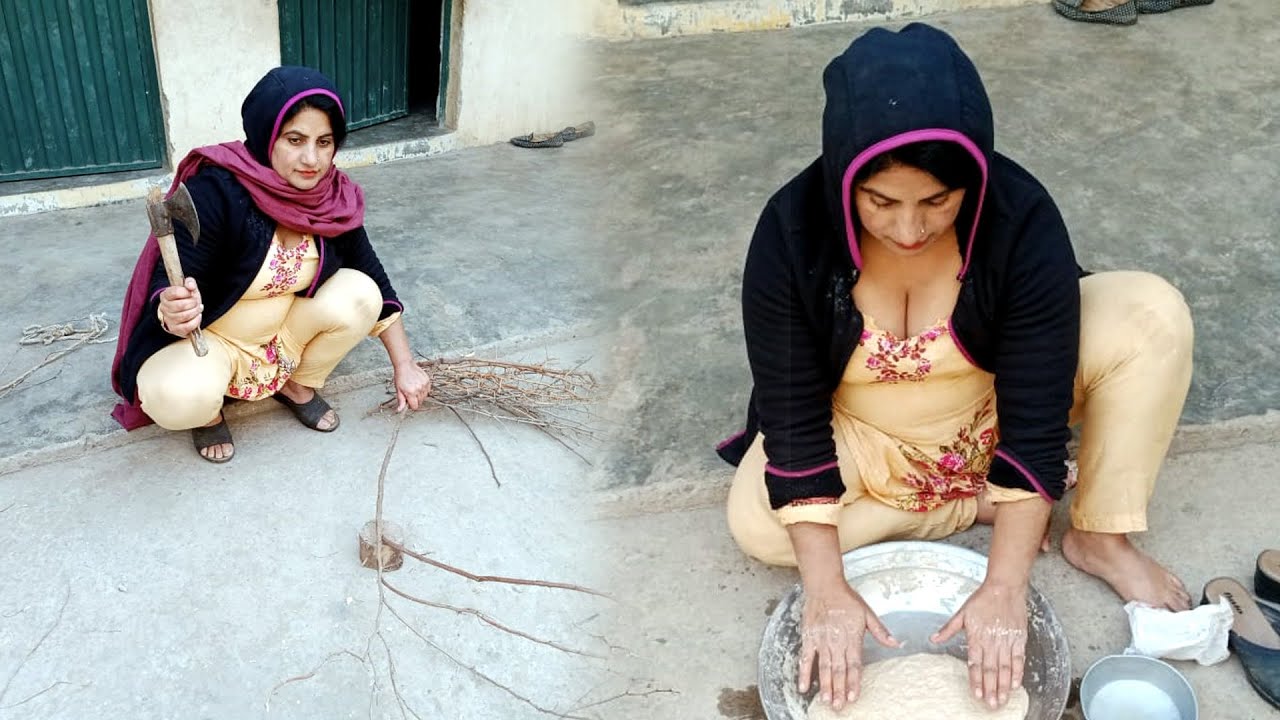 Mud kitchen in my mud house | Village Women Work & Lifestyle | Amazing & Beautiful Culture Of ...