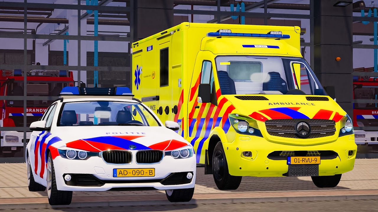 Emergency Call 112 - Dutch Police and Ambulance Rapid Responding! 4K ...