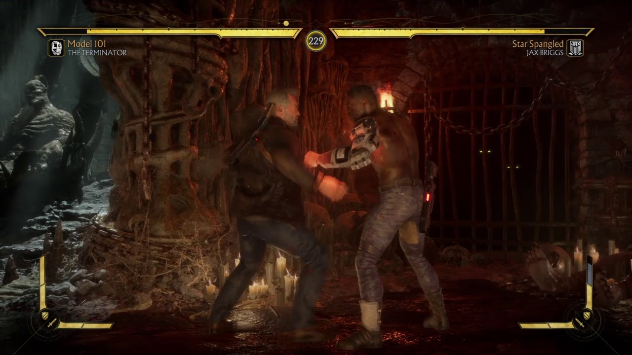 MK11 Terminator fight - YouTube