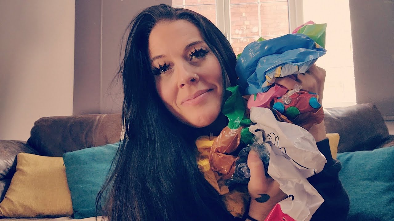 ASMR- Blowing Up & Deflating Mini Pool Floats 🦩 - YouTube