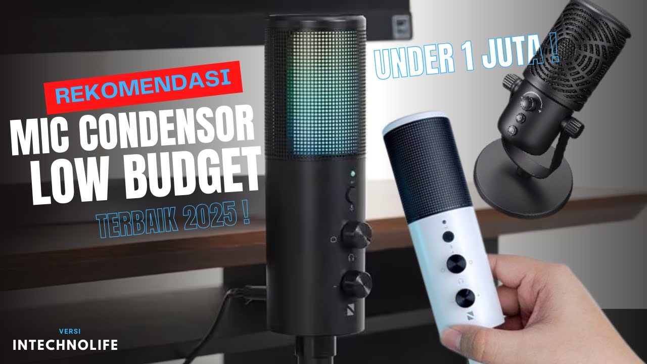 5 Rekomendasi MIC CONDENSER MURAH TERBAIK untuk Streaming dan Recording ...