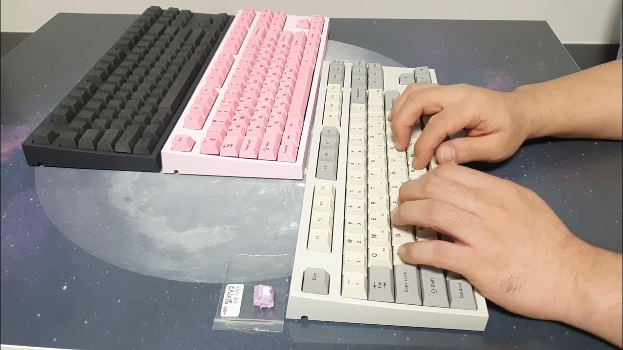 엠스톤 밀키V2 45g - mStone Groove T 풀윤활 밀키축 45g - YouTube