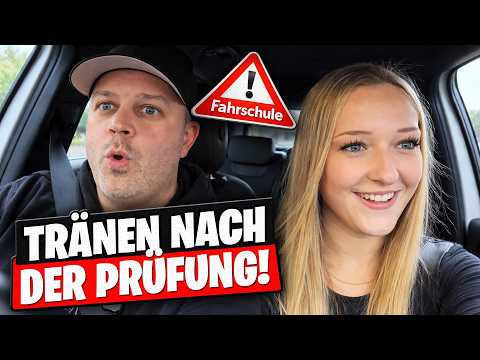 TRÄNEN nach der PRÜFUNG! • Fahrstunde mit Lucie