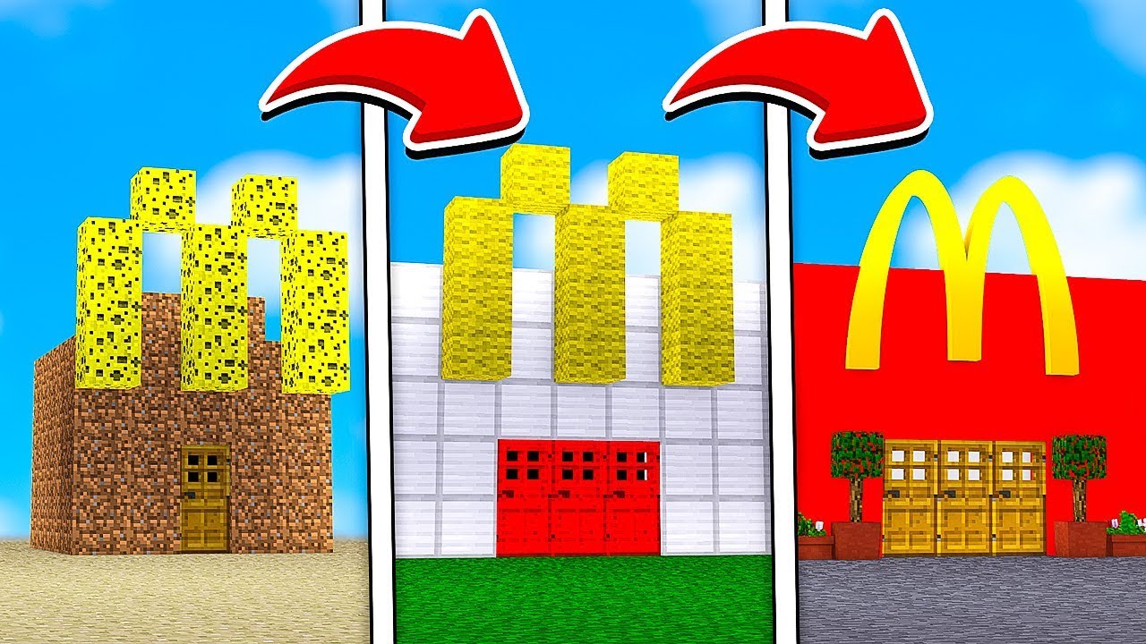 CREIAMO IL NOSTRO NUOVO MCDONALD'S! - MINECRAFT - YouTube