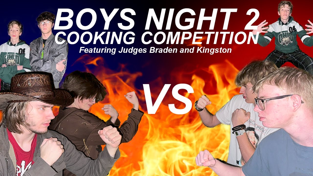 WE COOKED AT MIDNIGHT!? (BOYS NIGHT 2) - YouTube