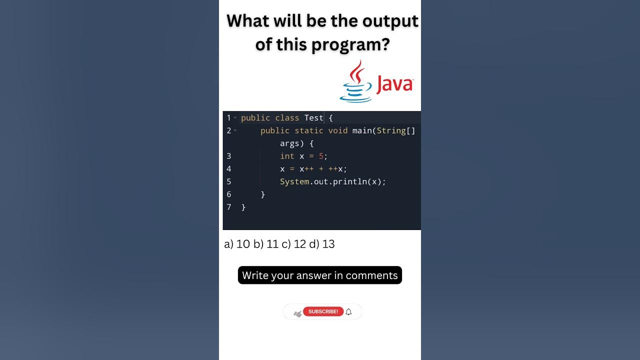 Java Quiz 4 Java Shorts Javaprogramming Coding Learnjava Javalanguage Ocjp