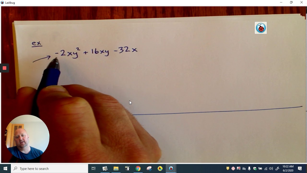 Algebra 1 - Lesson 8.6 - Choosing a Factoring Method - YouTube