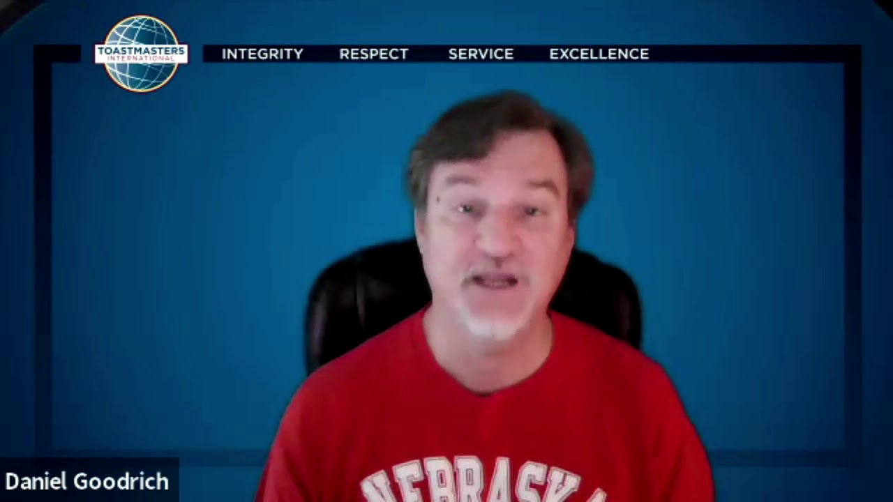 Toastmaster Speech with Evaluation Example 2 - YouTube