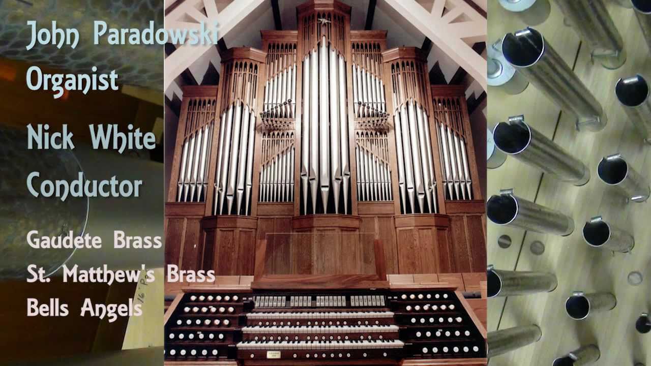 Gigout - Grand Choeur Dialogue for Organ, Brass, Percussion, Handbells ...