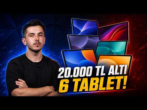 20.000 TL altına satın alınabilecek F/P 6 tablet!