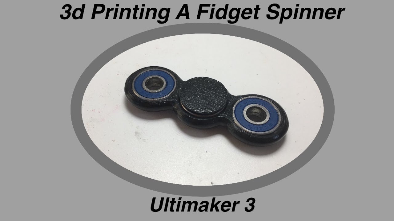 Making A Basic Fidget Spinner Youtube
