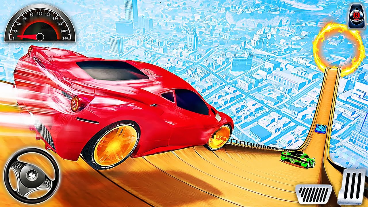 Mega Ramps Car Stunt Driving Sim - Extreme GT Car Drive Game | Android ...