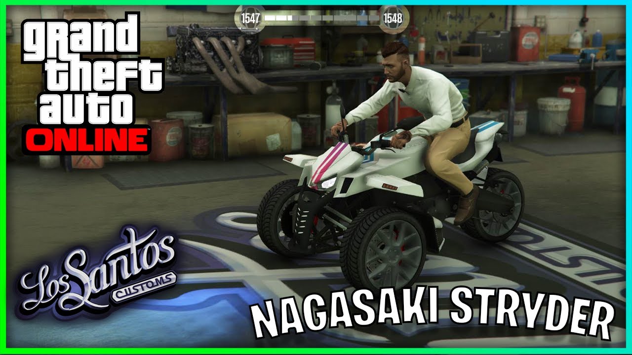 NOUVELLE NAGASAKI STRYDER ( 670.000$ ) GTA ONLINE - YouTube