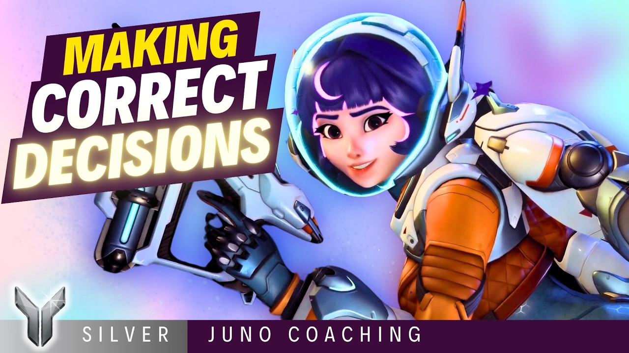 How To Improve on Juno | Overwatch 2 Juno Coaching (Silver) - YouTube