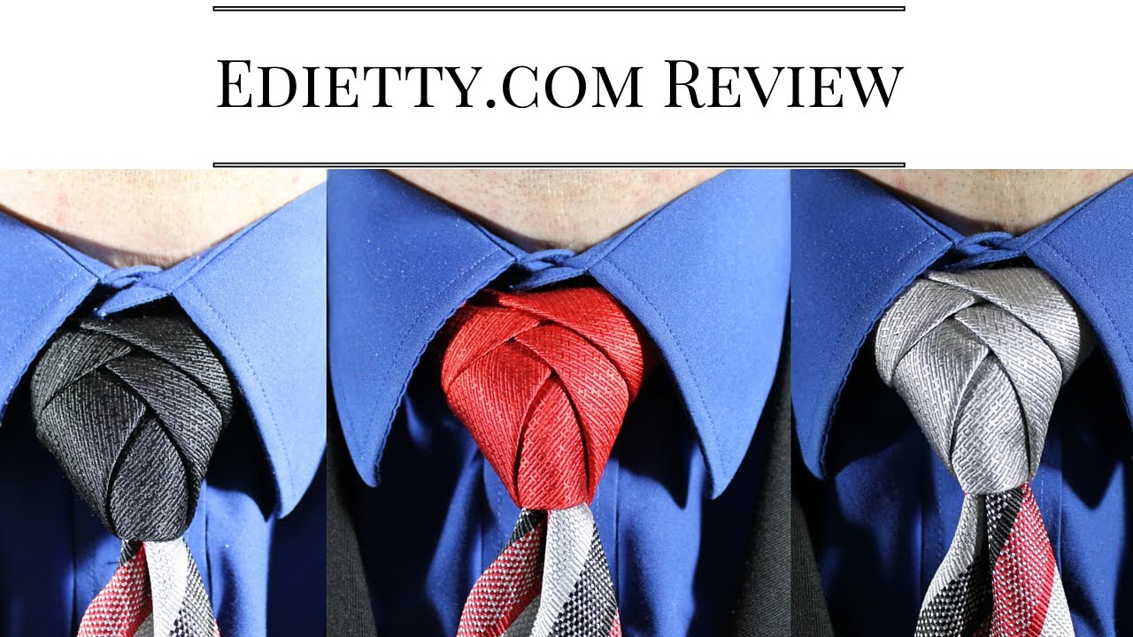 Edietty.com Tie Review + Coupon Code - YouTube