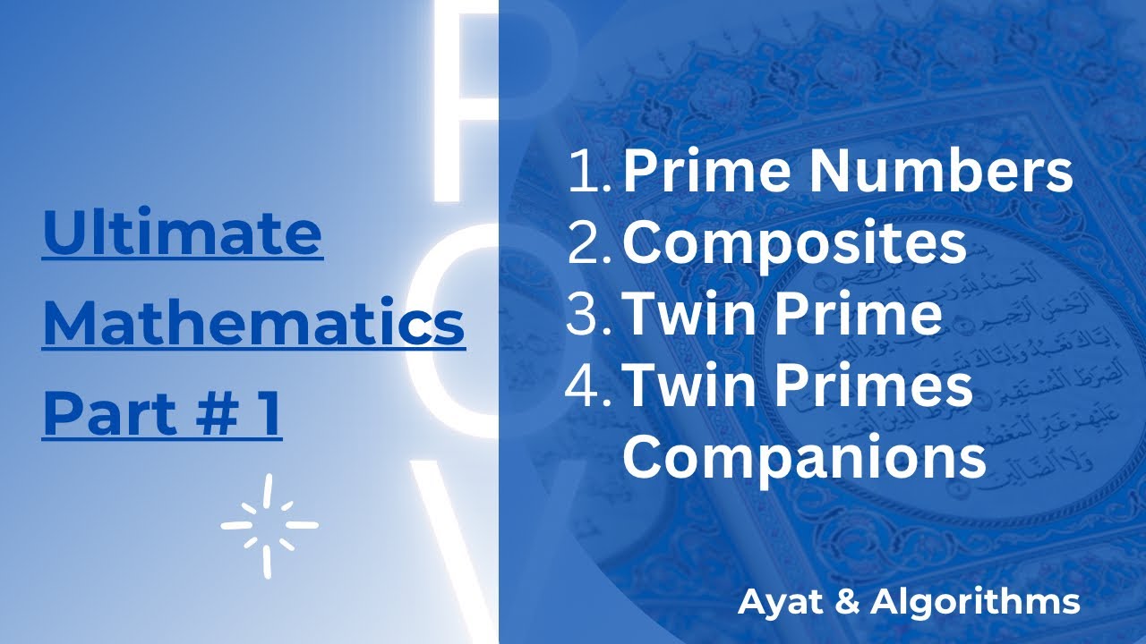 POV: The Ultimate Mathematics: The Secrets of Prime Numbers - Part 1 #primenumbers - YouTube