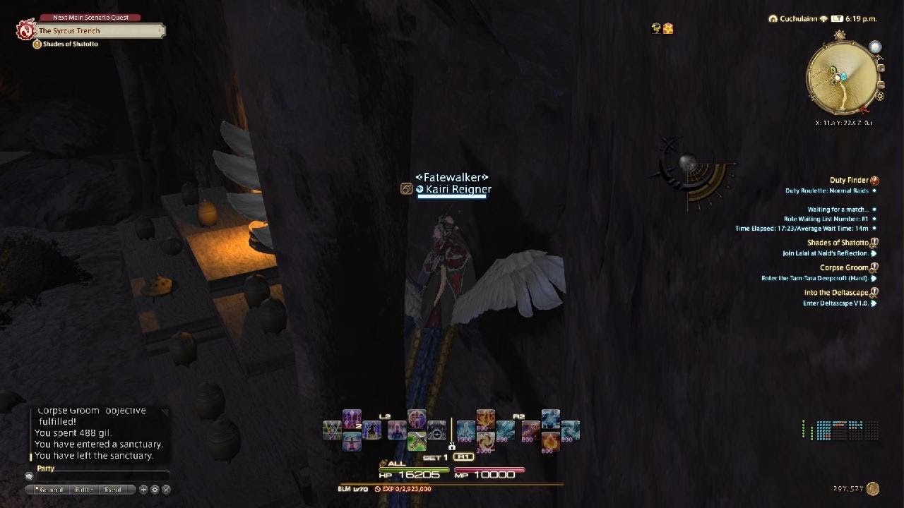 Most random glitch on FF14 - YouTube