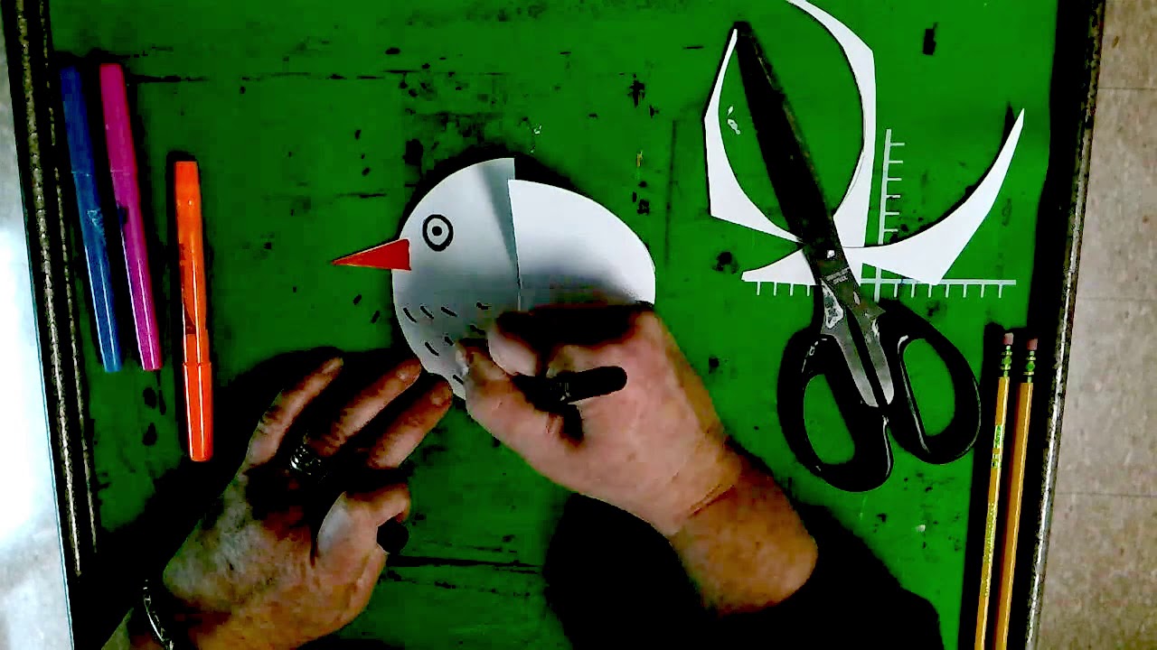 Snowbird Art Lesson - YouTube