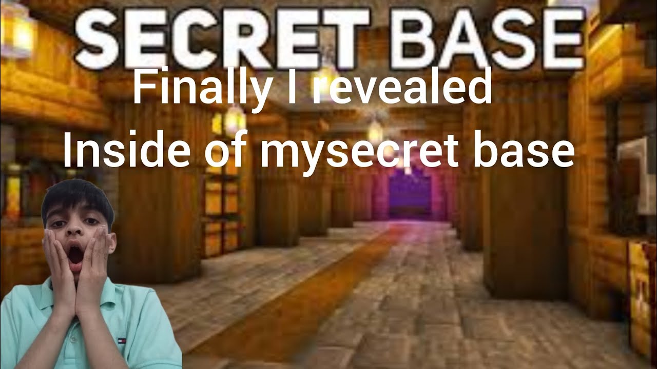 Finally I revealed inside of my secret base in Minecraft ||Port Smp ...