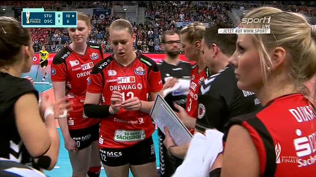 Jennifer Cross - Dresdner SC Pokalfinale 2016 - YouTube