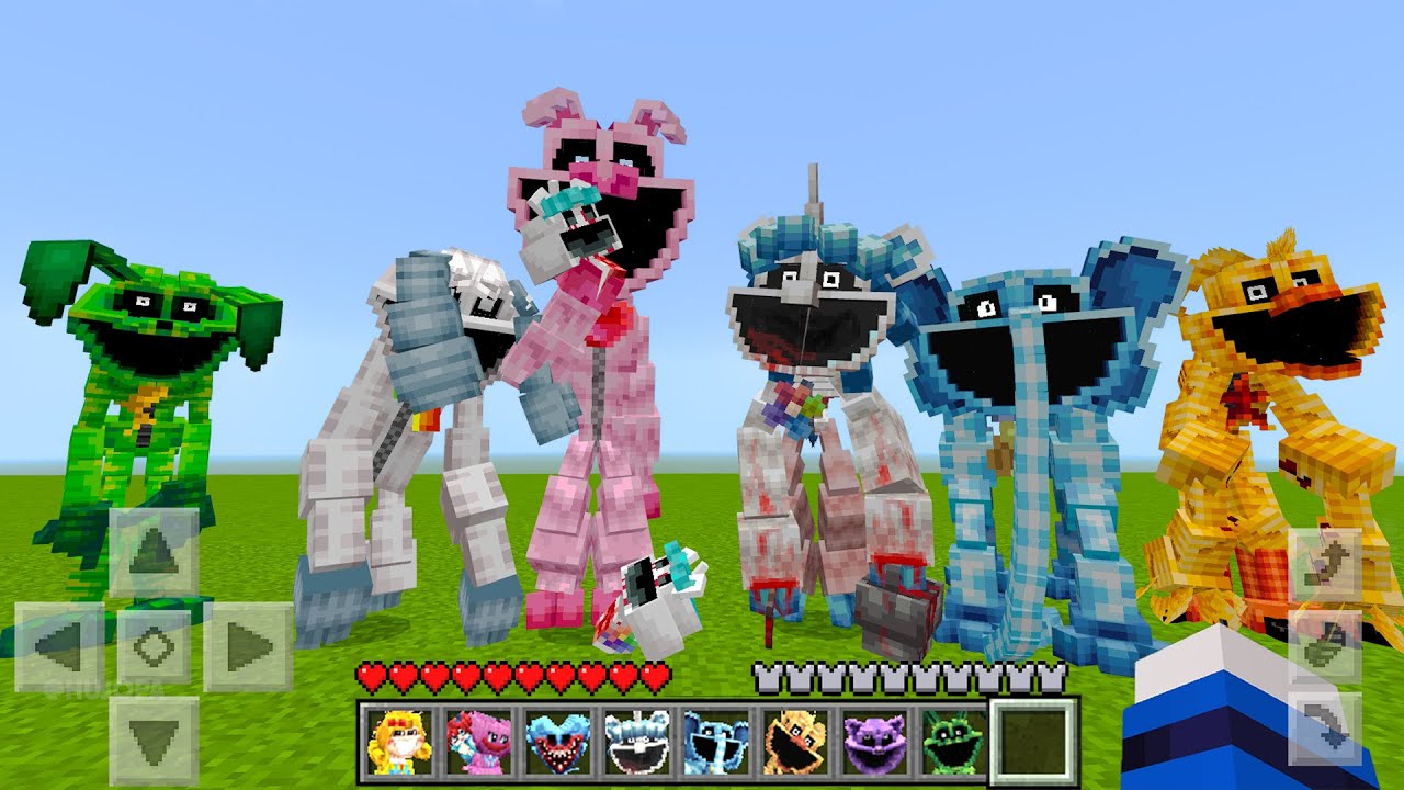 Poppy Playtime Chapter 3 MORPH SMILING CRITTERS ADDON UPDATE in ...