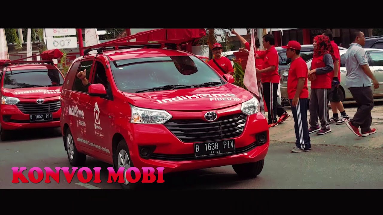 KONVOI MOBIL INDIHOME (MOBI) TELKOM LAMPUNG - YouTube