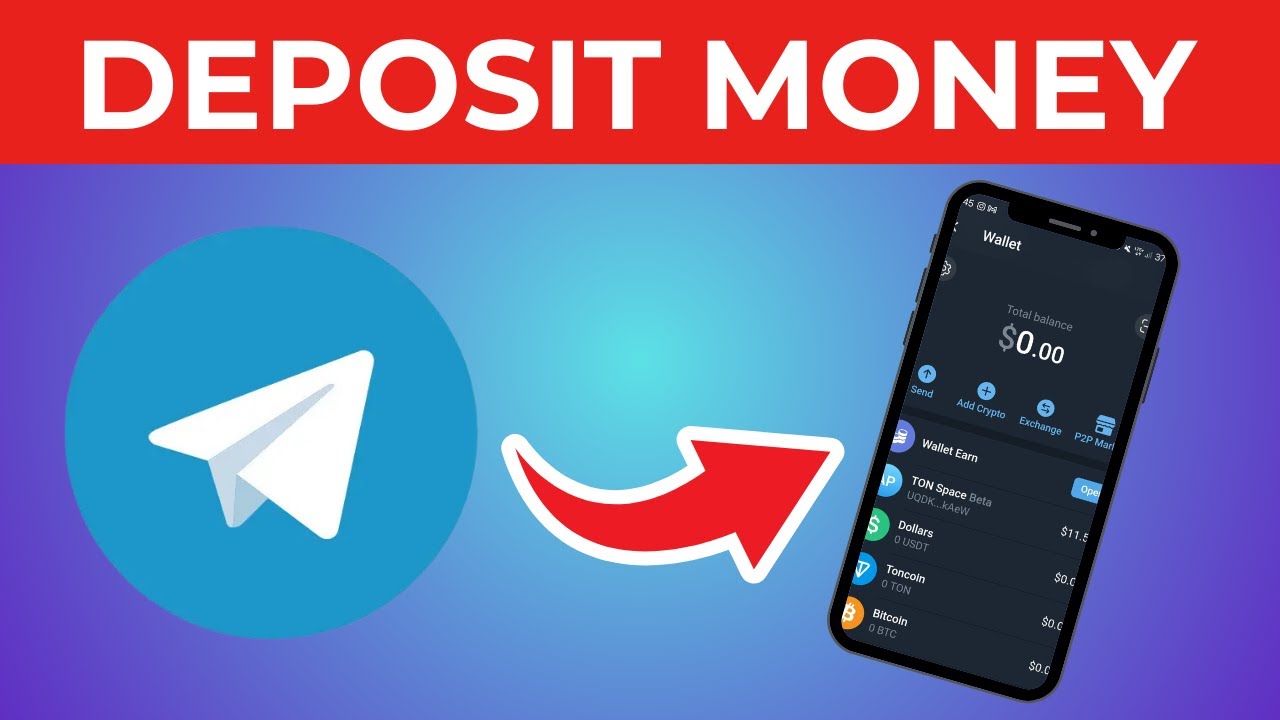 How To Deposit Money In Telegram Wallet (Update) - YouTube