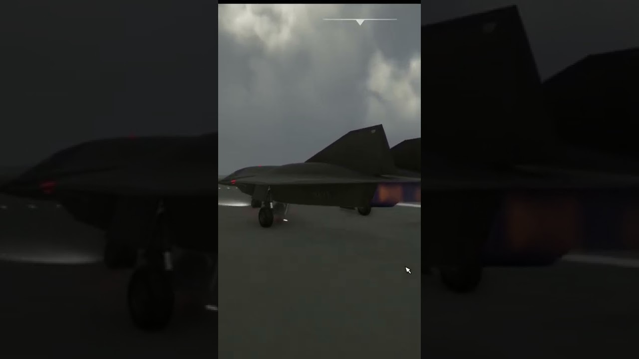 Darkstar (Top Gun) Take Off - Flight Simulator - YouTube