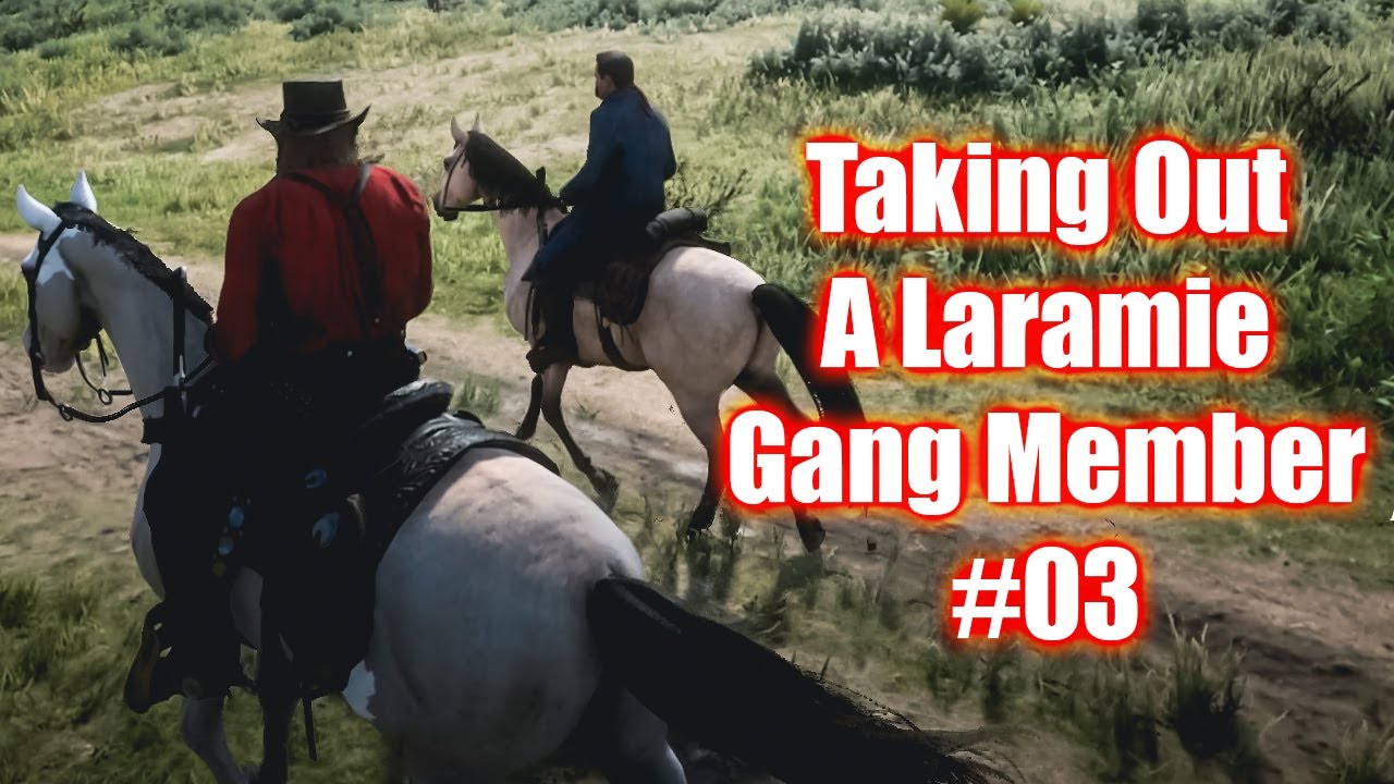 Taking Out A Laramie Gang Member #03 Red Dead Redemption 2, RDR2 - YouTube