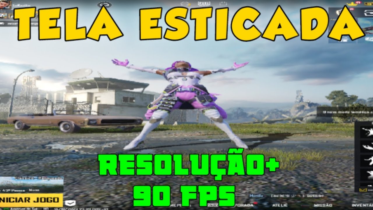 NOVO MODO DE ESTICAR SUA TELA NO PUBG MOBILE - taksbar - YouTube