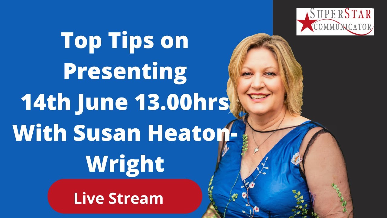 Ask Susan: Top tips on Presenting with Impact - YouTube
