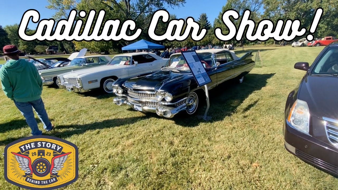 Classic Cadillac Car Show 2023 - YouTube