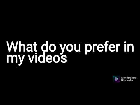 What dou you Prefer?🤔