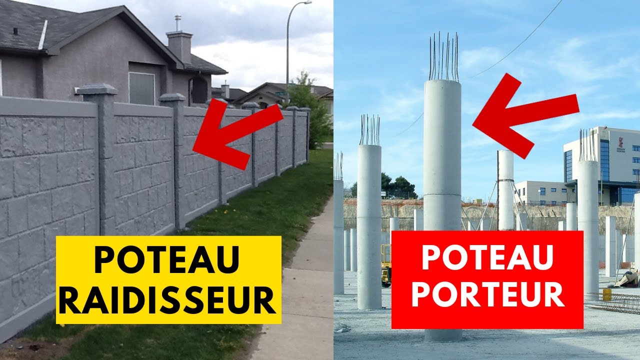 La différence cruciale entre poteaux porteurs et poteaux raidisseurs ...