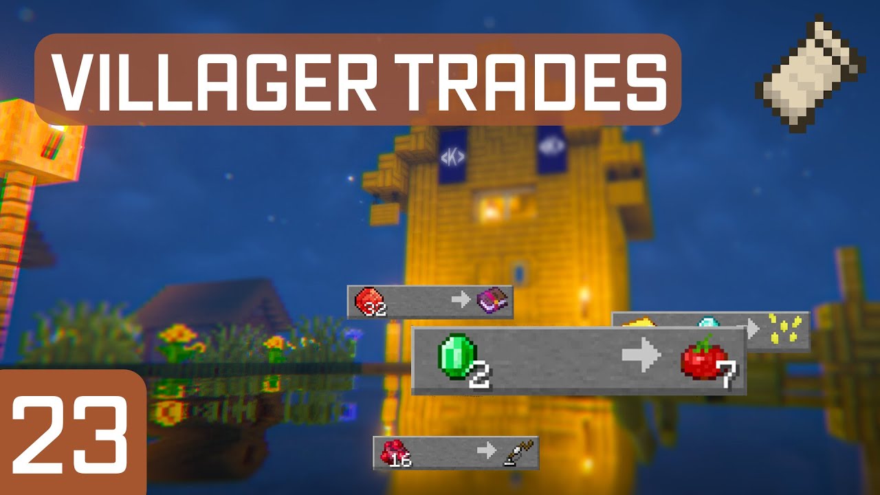 Fabric Modding Tutorial - Minecraft 1.20: Custom Villager Trades | #23 ...