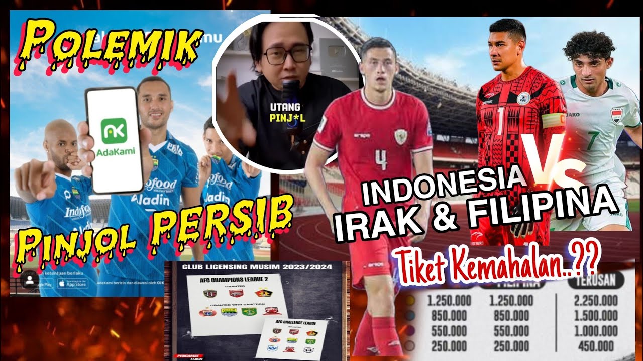 Polemik PINJOL Persib 🔥9 Klub Dapat Lisensi AFC🔥BERITA TIMNAS INDONESIA ...