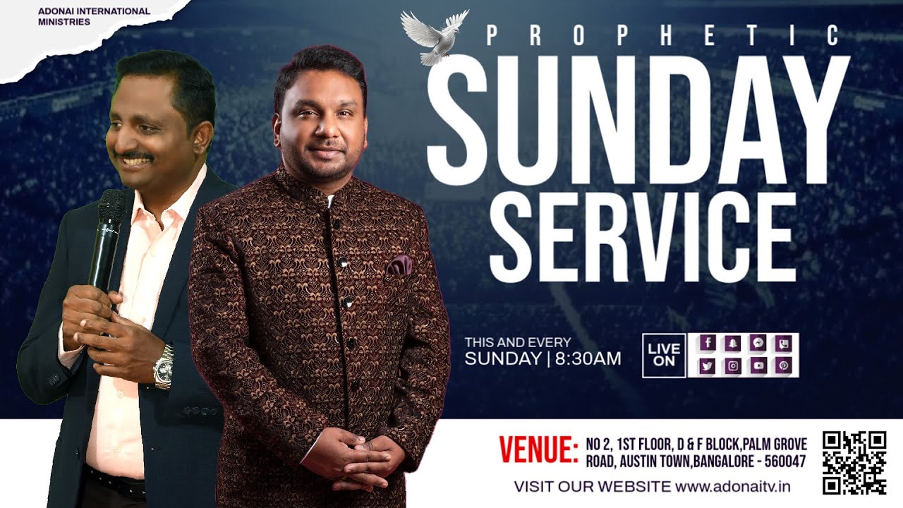 🔴🅻🅸🆅🅴 - 08:30am Tamil | Kannada SUNDAY SERVICE || RT. REV. DR. SANTOSH ...