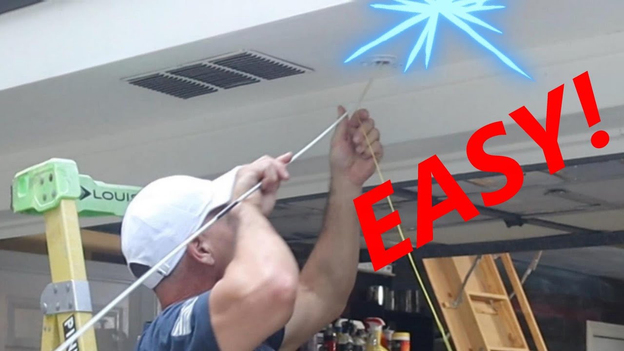 How to run WIRES for POE ONWOTE 4k Security Cameras or OUTDOOR LIGHTING ...