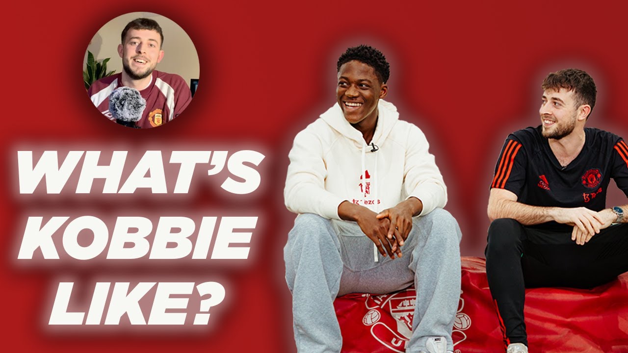 What's it really like to interview Kobbie Mainoo? Insight on Manchester ...